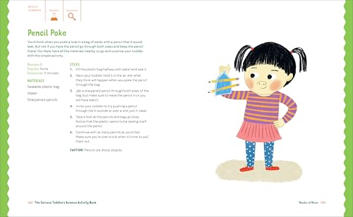 The Toddler's Science Activity Book: 100+ Fun Early Learning Activities for Curious Kids (Toddler Activity Books)