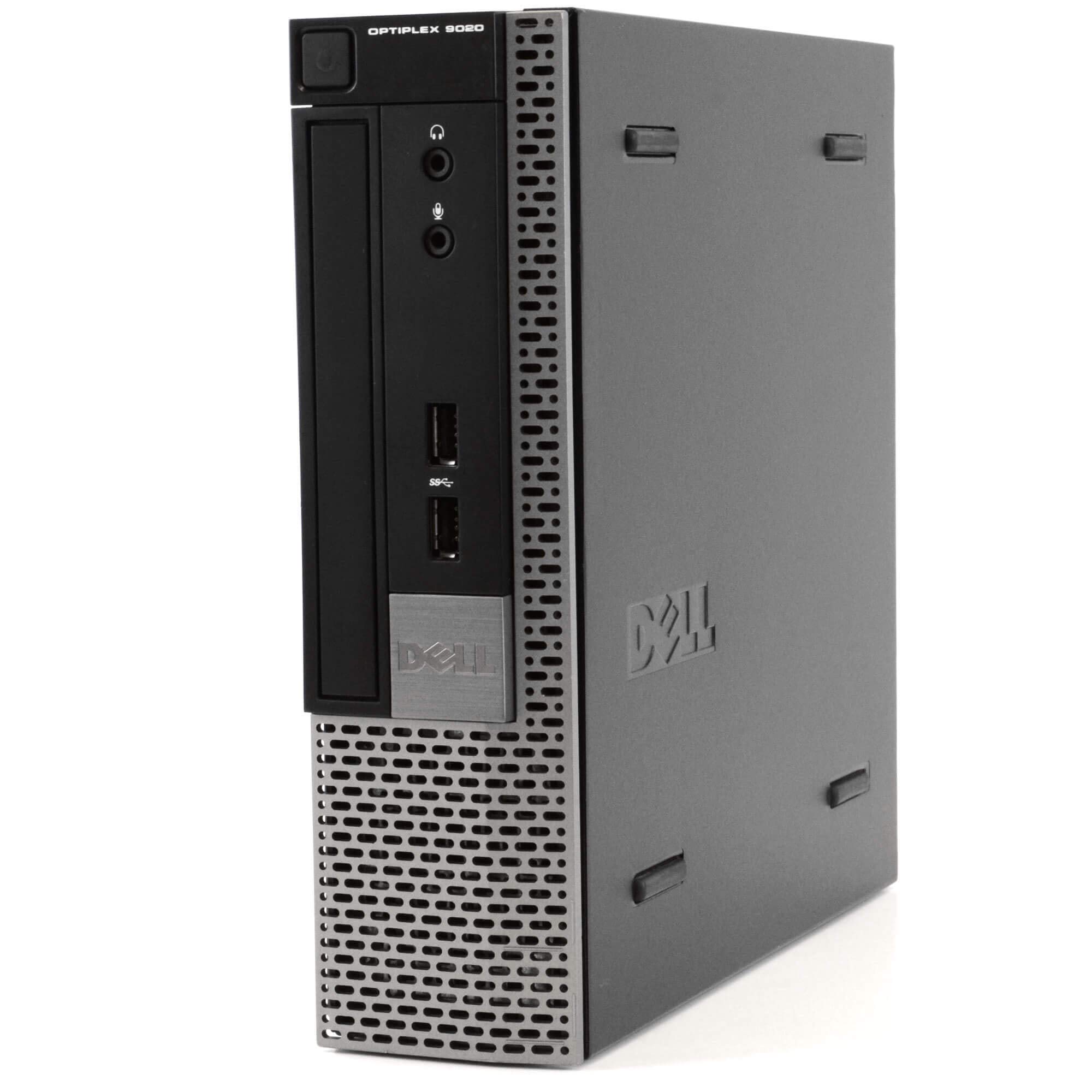 Fast DELL Optiplex 9020 Small Form Business Desktop Mini Tower Computer PC (Intel Core i5-4570, 8GB Ram, 256GB SSD, WIFI, DVD-RW) Win 10 Professional (Renewed)