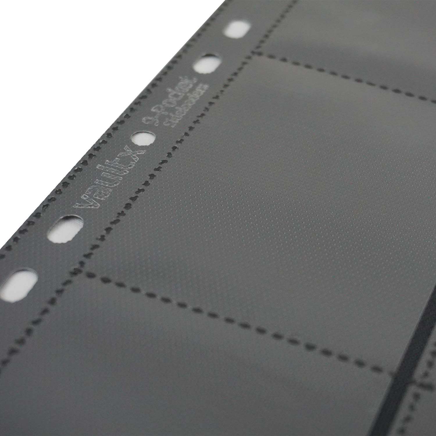 Vault X Sideloaders - 9-Pocket A4 Trading Card Binder Pages Storage Wallet - Double-Sided Side-Loading Pockets for 900 Card Capacity for TCG CCG (50 Pages)