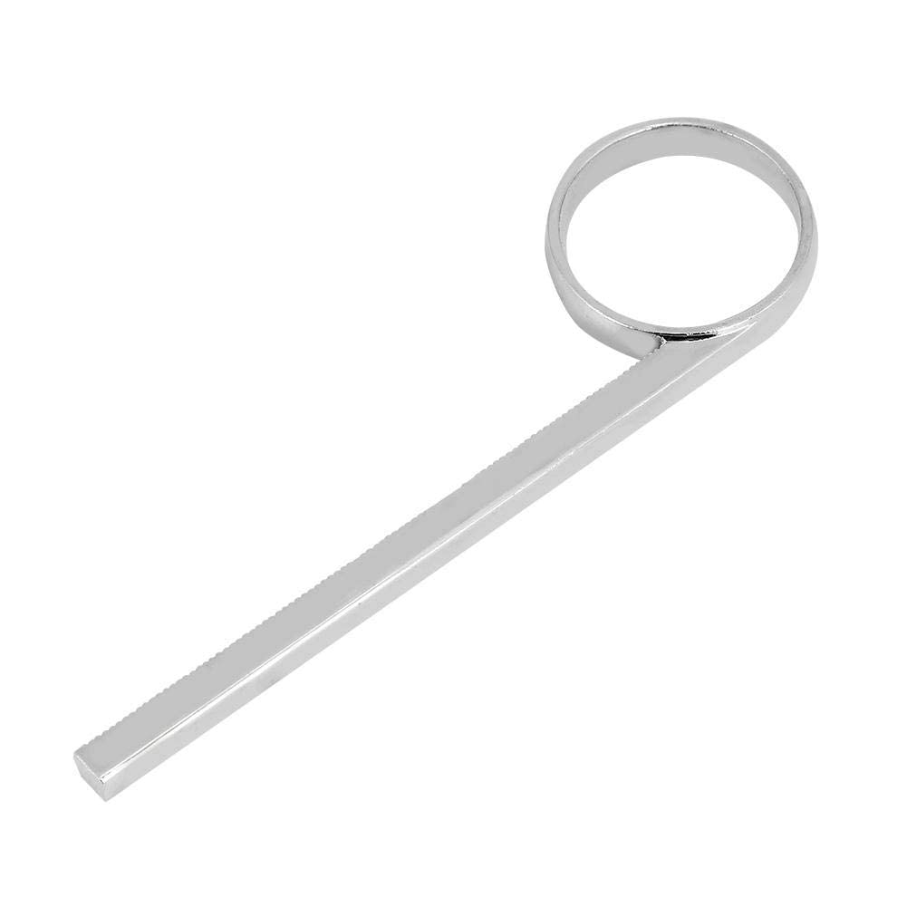 Trumpet Finger Ring, Replacement Metal Slide Finger Ring for Trumpet