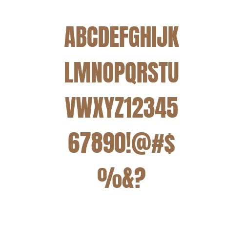 Large Flat Cardboard Letters | Choose Your own Letters and Numbers | Large Flat Cardboard Numbers | Decorative Letters | Giant Letters for Wall Decor | Craft Letters | (36 Inch)