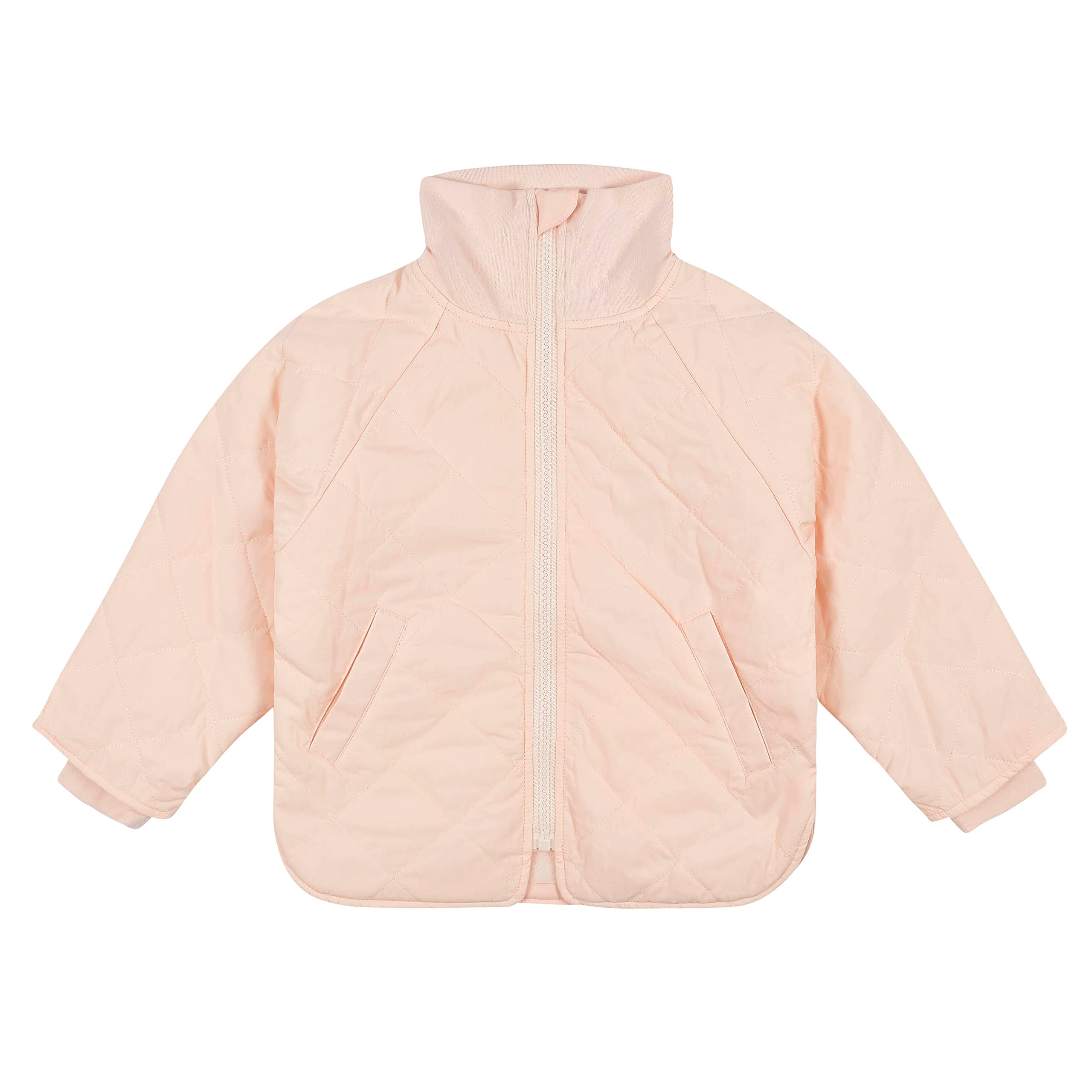 GerberBaby GirlsToddler Hooded Quilted JacketPink18 Months