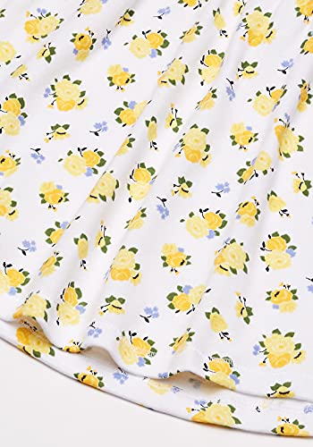 Luvable Friends Baby Girls' Cotton Dress, Floral, 0-3 Months