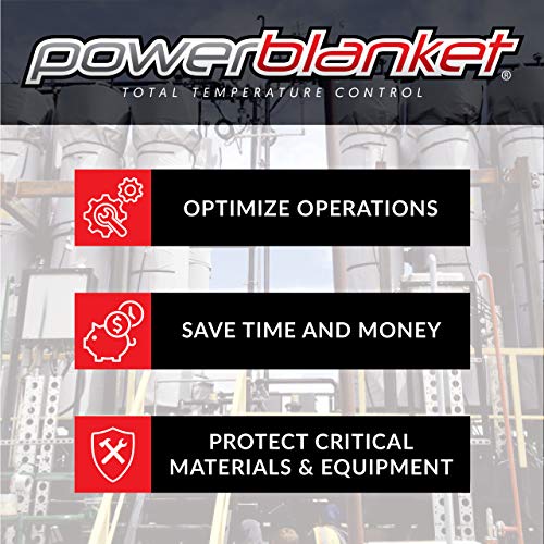 Powerblanket BB05GV Bee Blanket Honey Heater, 5 gal Pail Heater with Cutout for Gate Valve, Charcoal Gray