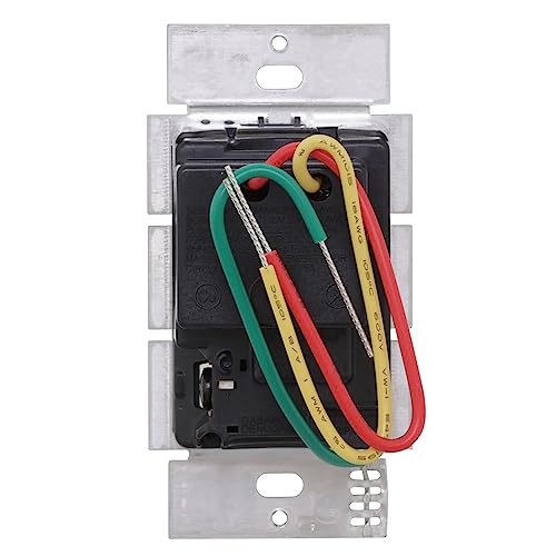 Lutron Maestro Fan Control and Light Dimmer for Dimmable LEDs, Incandescent, and Halogen Bulbs, Single-Pole, MACL-LFQ-WH, White (2-Pack)