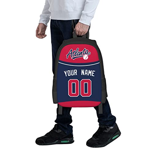 INAOO Backpack Atlanta Personalized Bags for Men Women Gifts