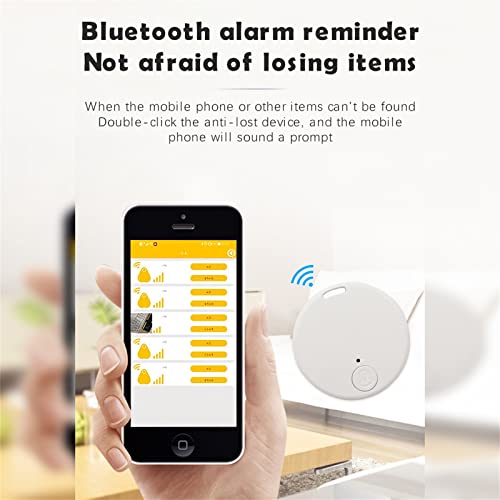 Ioeufe Portable Tracking Mobile Tracking Smart Anti Loss Device Key Finder Locator Smart Item Finders Device for Kids Dog Pet Cat Wallet Keychain Luggage, Alarm Reminder, App Control