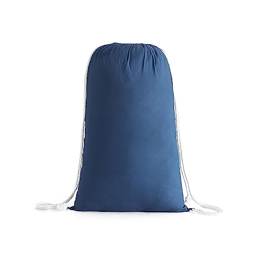Nautica - Full Bed Set, Reversible Comforter Set, Includes Bonus Sham(s), Fitted Sheet, Pillowcase(s) and Laundry Bag, Dorm Room Essentials (Harmead Navy, Full)