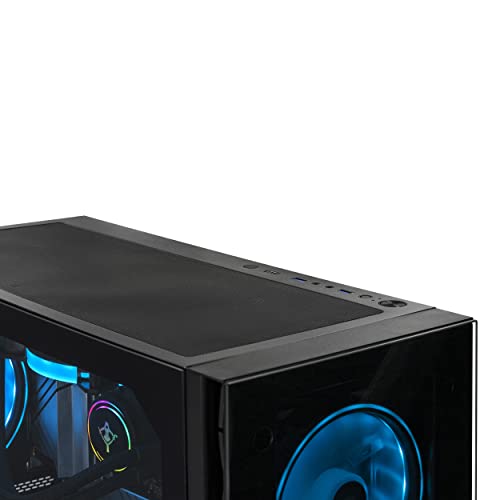 YEYIAN Yari X21 Gaming PC Computer, INTEL 12th Gen Alder Lake i9-12900KF 16-Core 3.2GHz, GeForce RTX 3080 10GB GDDR6X, 2TB NVMe Gen 4 SSD, 2TB 3.5β HDD, 32GB DDR5 4800MHz, 240mm AIO ARGB WiFi 6 BT 5.2