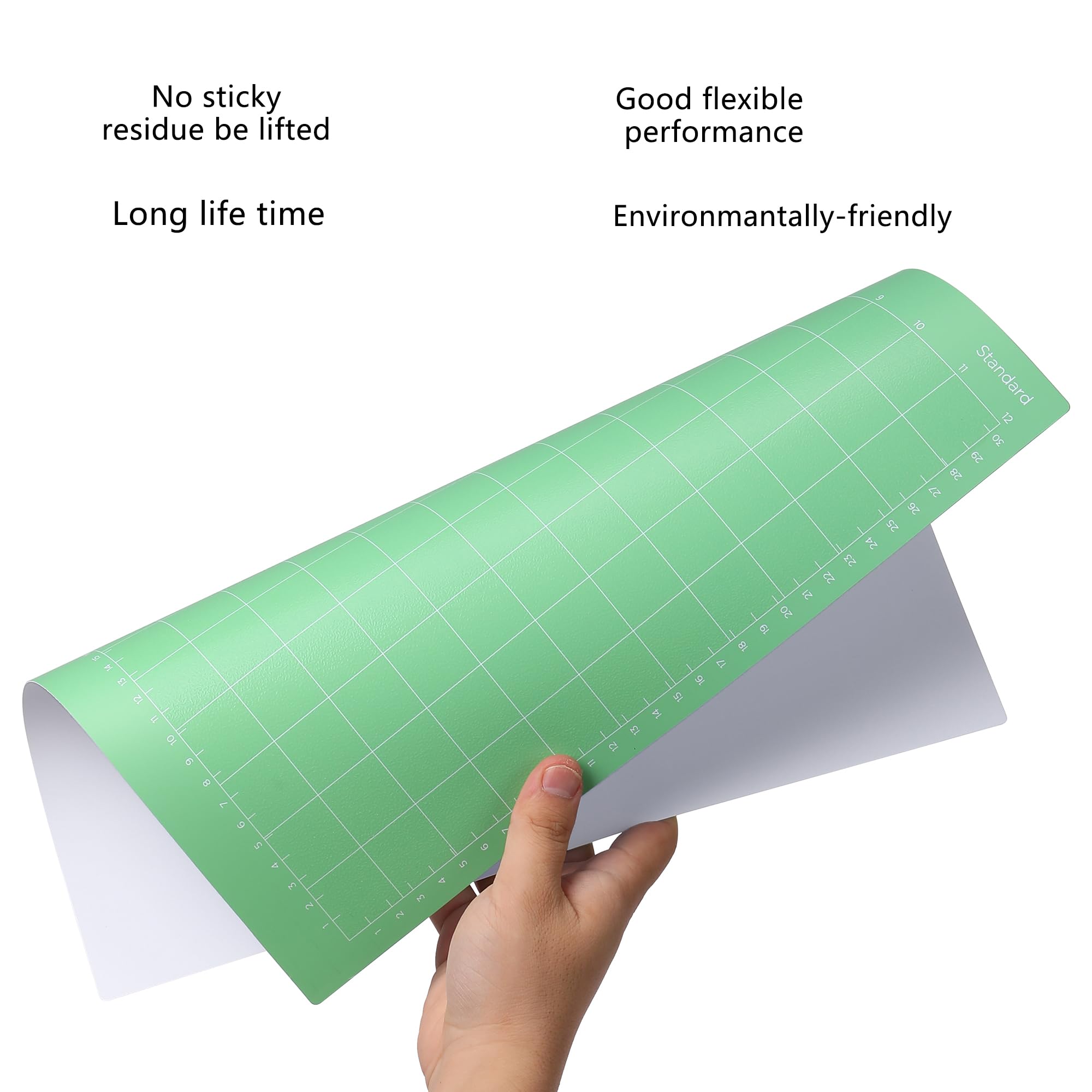 Cutting Mat for Cricut Maker 3/Maker/Explore 3/Air 2/Air/One,Sticky Quilting Cutting Mats Compatible with Cricut Machines (12X12in (3 pcs Standard Grip))