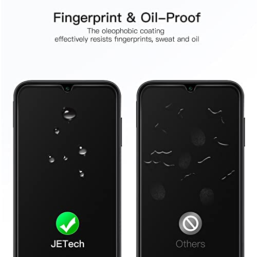 JETech Screen Protector for Samsung Galaxy A14 4G / 5G 6.6-Inch with Camera Lens Protector, Tempered Glass Film, HD Clear, 2-Pack Each