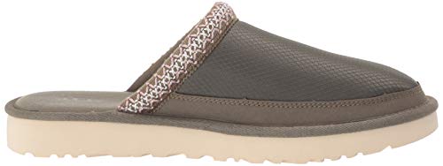 UGG Men's Tasman Slip-On ULD Mono Slipper, Moss Green, 8