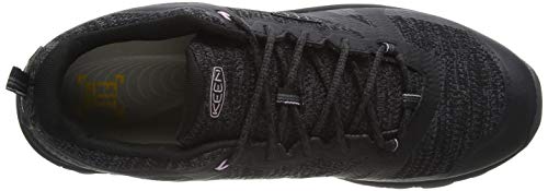 KEEN Women's Terradora 2 Waterproof Low Height Hiking Shoes, Black/Magnet, 9 US