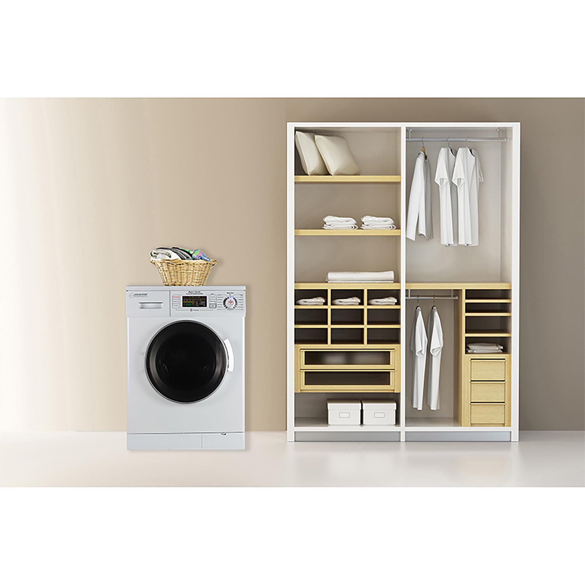 Equator Version 2 Pro 24" Compact Combo Washer Dryer Vented/Ventless 1200 RPM