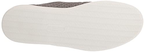 WHITE MOUNTAIN Shoes Courage Women's Slip-on Sneaker, Silver/Fabric, 9 M