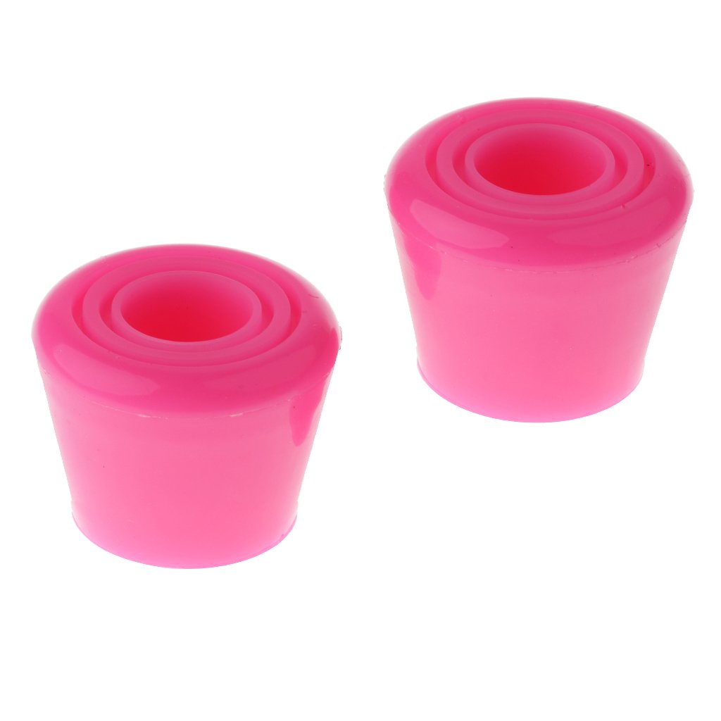 CUTICATE 2 Pack Toe Stops - Roller Skate Toe Stoppers - Skates Repair Rebuilding Accessories for Men Women Skating Outdoors - Pink