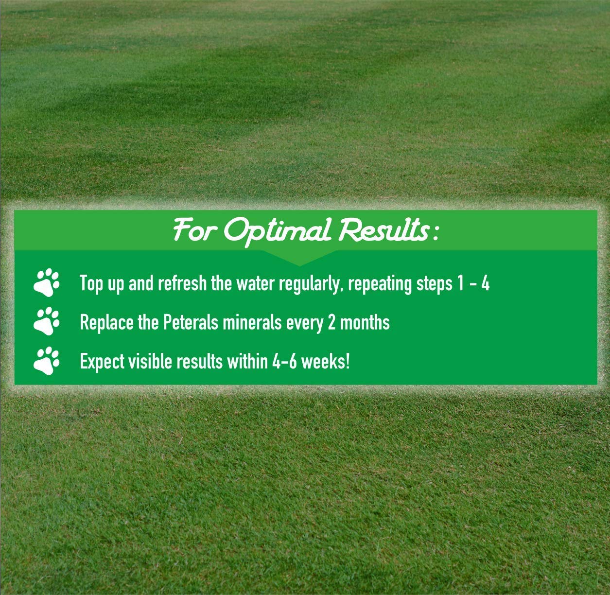 Peterals Dog Wee Neutraliser - Natural Rocks to Prevent Urine Burn Patches on Lawns - for Outdoor Use to Stop Dog Pee Killing Grass