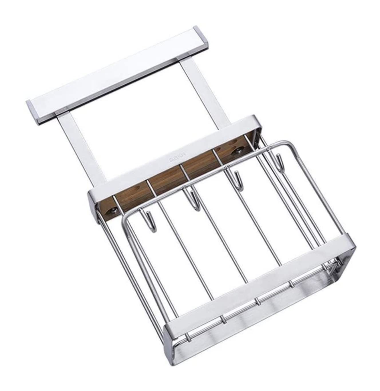Knife Block Knife Holder Multi-Purpose Stainless Steel Wall-Mounted Kitchen Racks Board Kitchen Utensils Storage Shelf Knife Holder Knife Storage