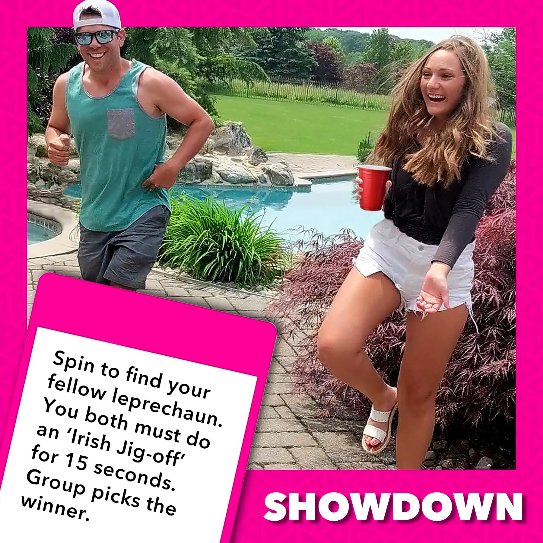 WHATEVER: The Party Game of Awkward Challenges – Hilarious Truth or Dare Style Party Game for Group Game Nights, Bachelorette Parties, and More.