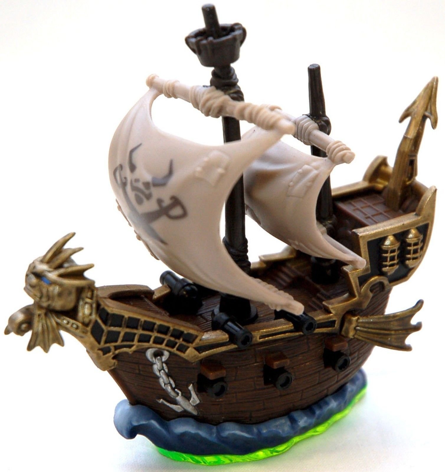 Skylanders Spyros Adventure LOOSE Mini Figure Pirate Ship Includes Card Online Code