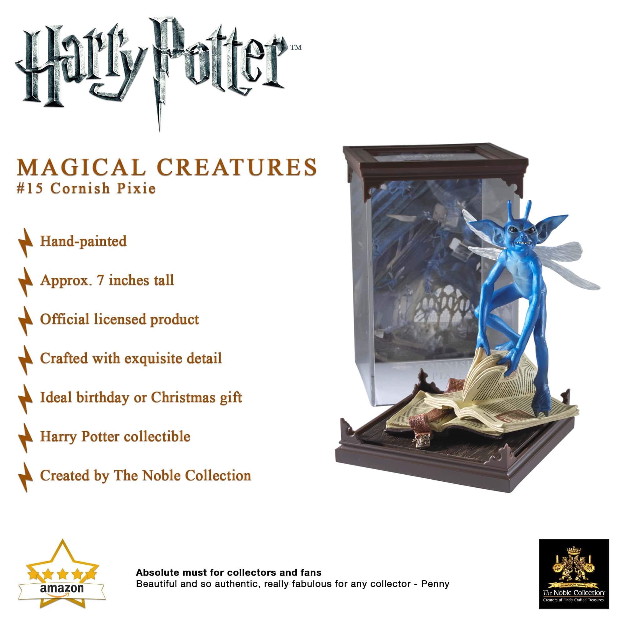 The Noble Collection Harry Potter Magical Creatures No. 15 - Cornish Pixie
