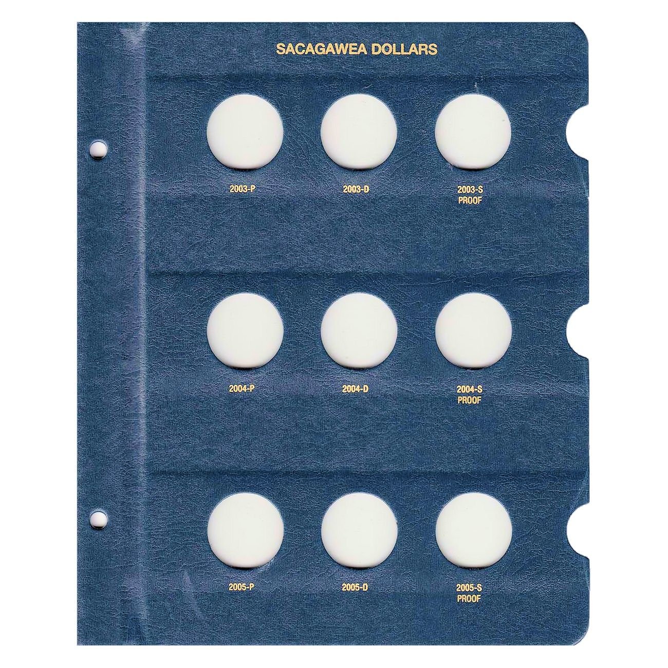 Whitman US Sacagawea Dollar Coin Album 2000 - 2009 #2234