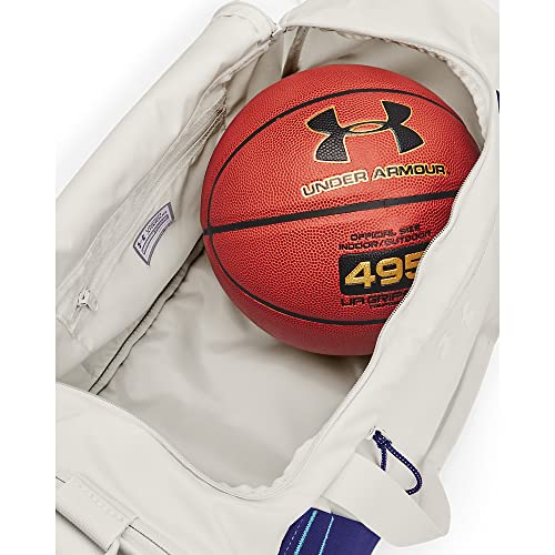 Under Armour Women's Undeniable Signature Duffle, (006) Gray Mist/Sonar Blue/White, One Size Fits Most