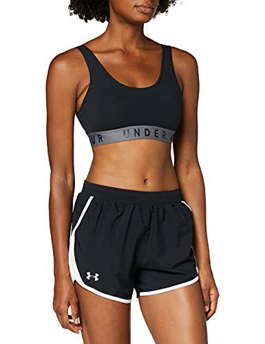 Under Armour womens Fly By 2.0 Running Shorts , Black (002)/White , X-Small