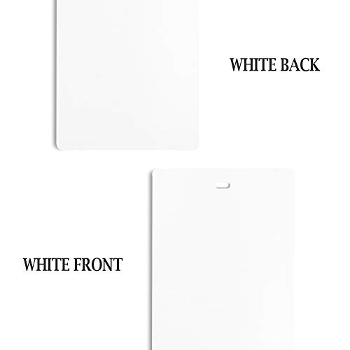 DALIX PVC Veritcal Blind Replacement Slats Curved Smooth White (82.5 Length) (5, White)