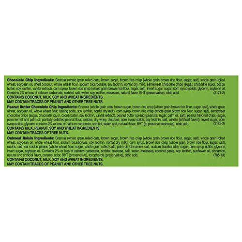 Quaker Chewy Granola Bars, 3 Flavor Variety Pack,58 Count (Pack of 1)