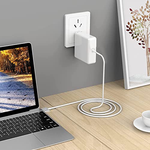 Mac Book Pro Charger Replacement for Mac Pro 13-Inch 2012-2016 Retina Display Ac 60W 2 T Connector Power Adapter, Laptop Charger Compatible with Mac Pro/Mac Air(Late 2012-2017)