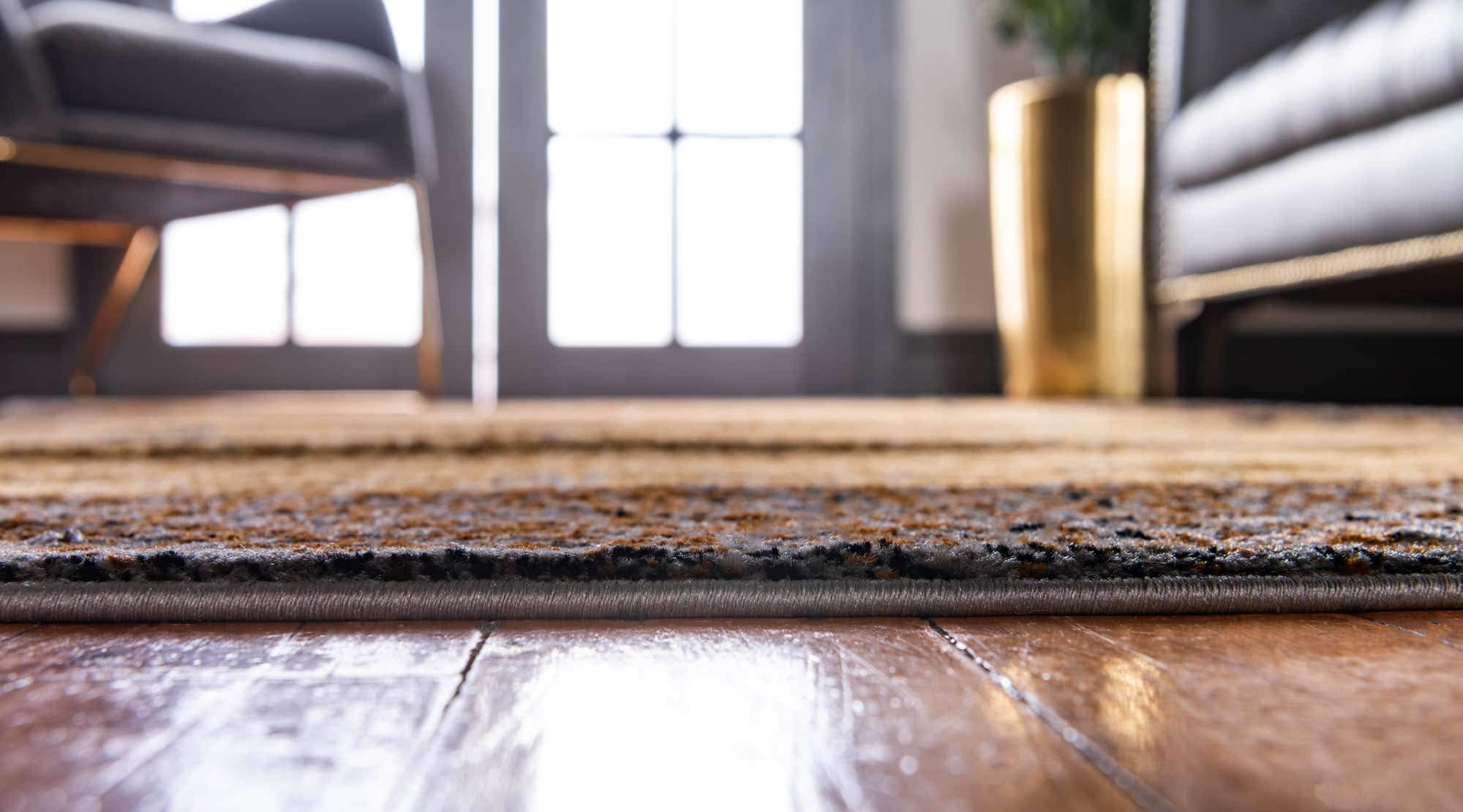 Unique Loom Barista Collection Area Rug - Excelsa (2' 2" x 3' 1" Rectangle, Beige/ Brown)