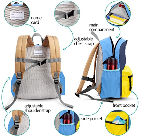 Kids Backpacks For Girls Boys, Backpack Kindergarten Elementary School, Bookbag Backpack For Kids, For School & Travel, Small Kids Child Toddler Backpack, 13" H, For Kids 4-9 Medium