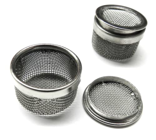 JTS Pack of 2 Mini Basket Ultrasonic Cleaner Small Parts Mesh Holder Cleaning and Holding