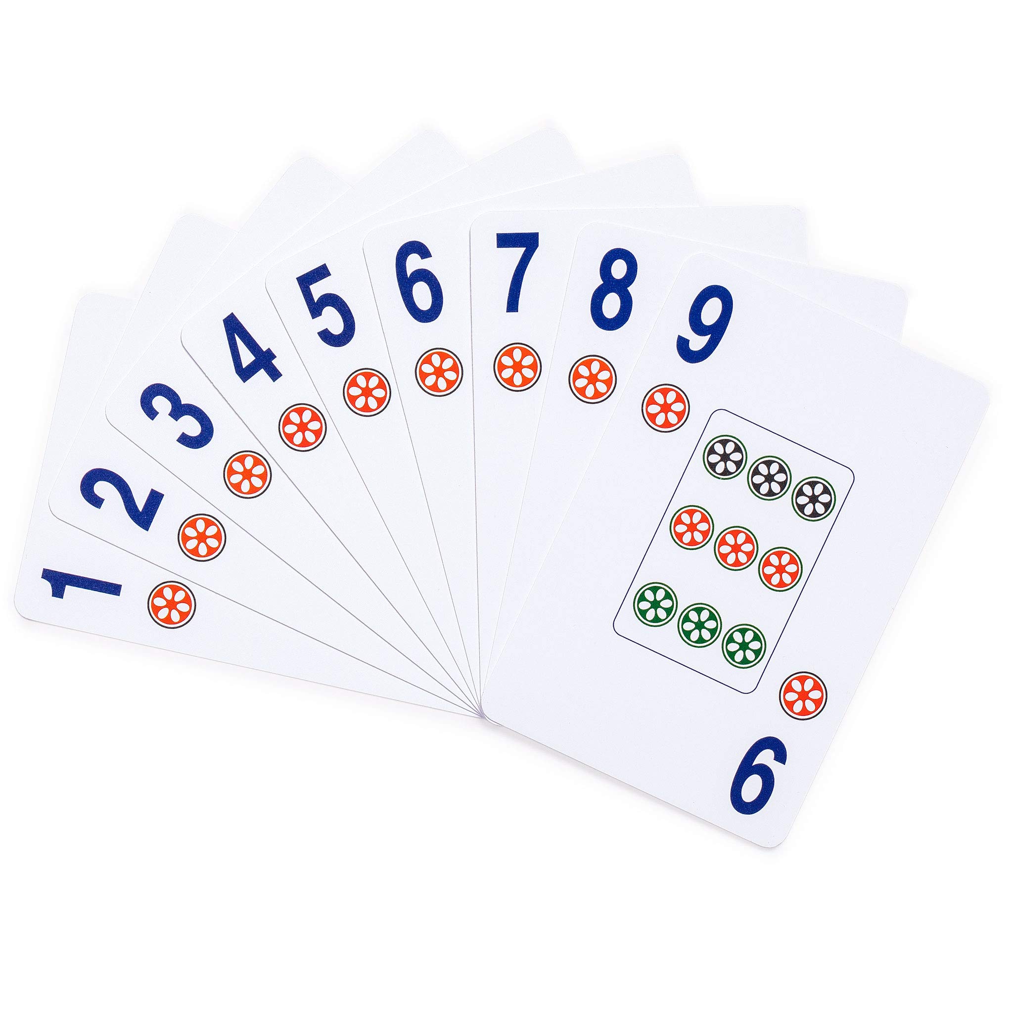 Yellow Mountain Imports American Mah Jongg (Mahjong) Playing Cards - 178 Card Set