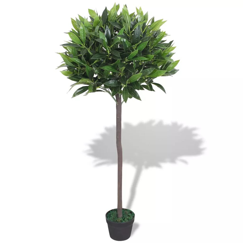 Daonanba Artificial Bay Tree Office Decorative Plant with Pot