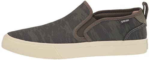 Oakley Men's B1B Classic Slip On Sneaker, Brush Tiger CAMO Green, 11