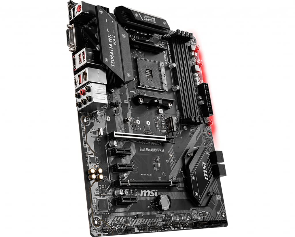 FMB-I Compatible with B450-TOMAHAWK-MAX Replacement for B450 Tomahawk MAX MSI Arsenal Gaming AM4 DDR4 Motherboard B450TOMAMAX