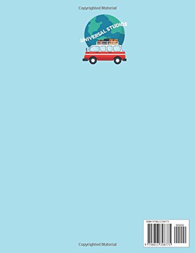 Universal Studios Travel Planner: Universal Itinerary Notebook for Vacation Agenda Organizer and Vacation Holiday Journal (Record Trip Planning Pockets) Activities Family Diary