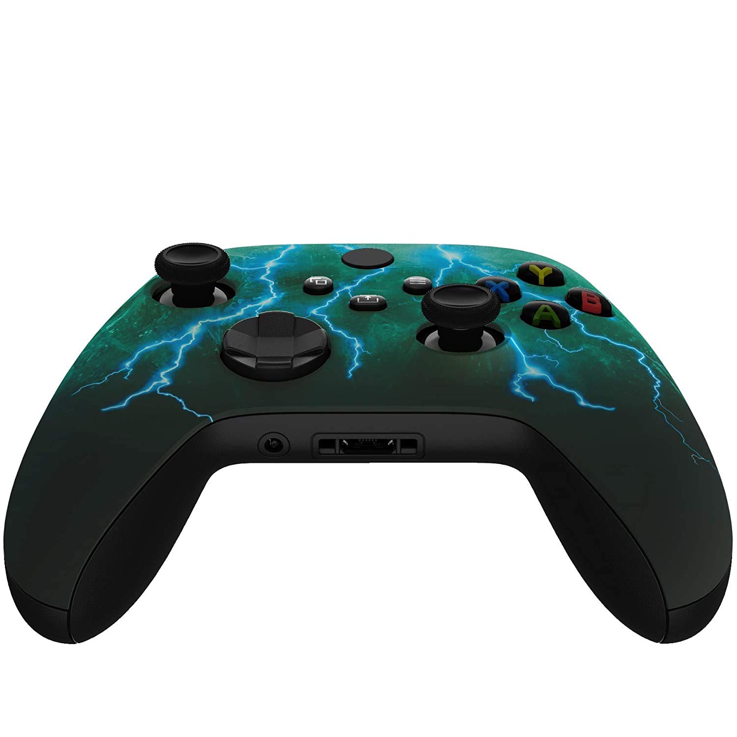 Xbox Series & One Soft Touch Design Custom Gaming Controller for Xbox Series & One -Soft Shell for Comfort Grip X - (Lightning)