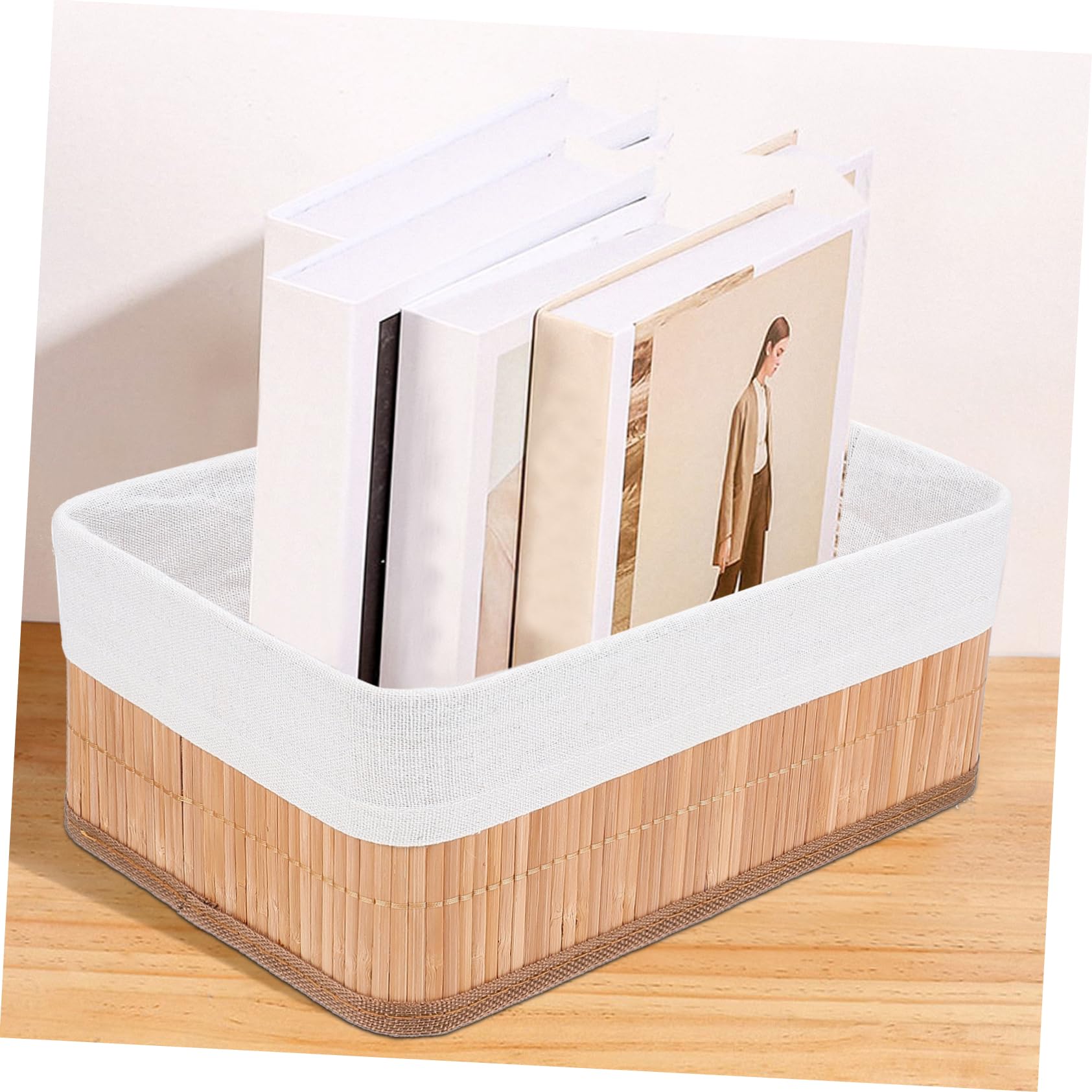 LALAFINA 3pcs Storage Basket Household Table Basket Household Desk Basket Office Desk Basket Office Accessory Home Accessory Household Desk Organizers Desktop Baskets
