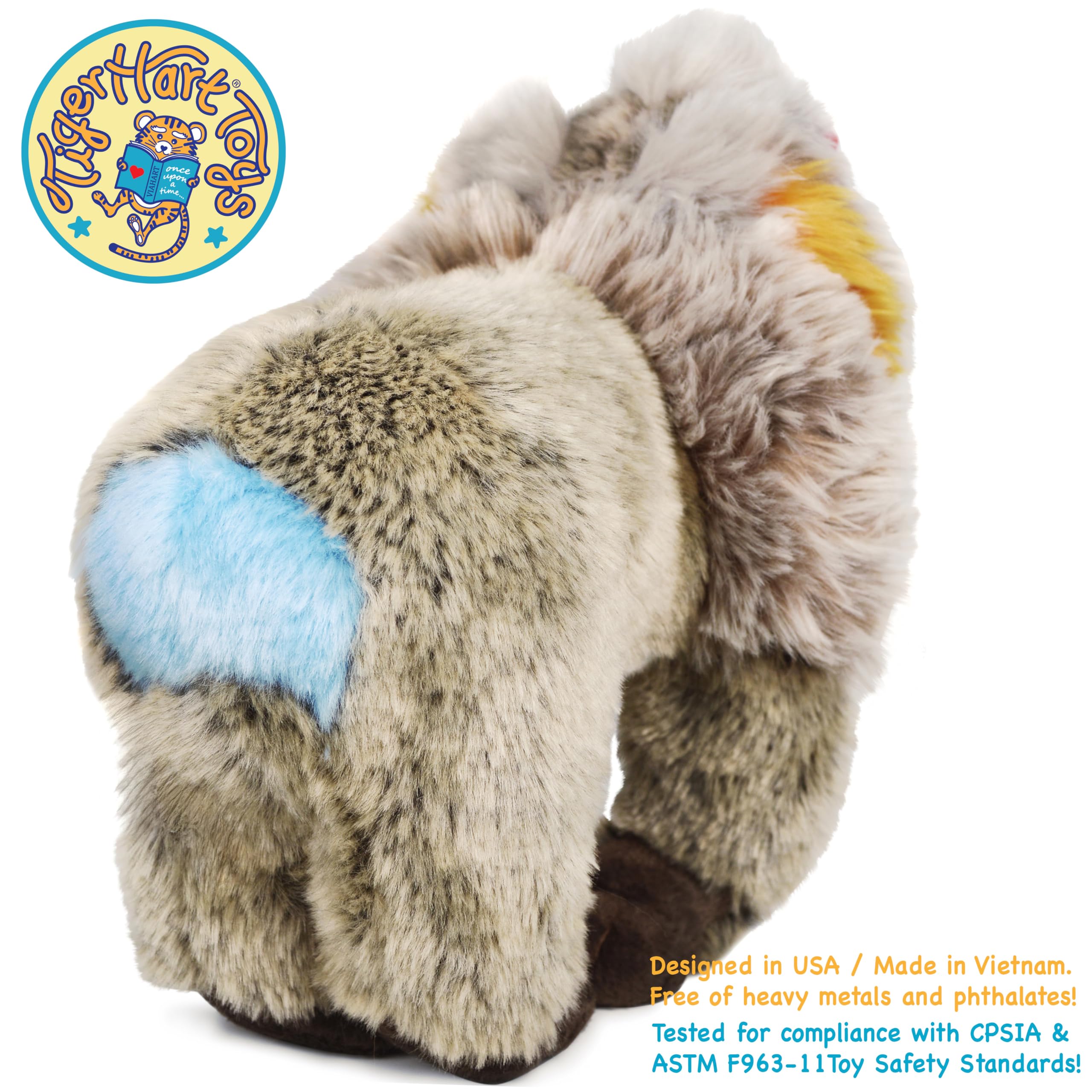 TigerHart Mambo The Mandrill - 10.5 Inch Stuffed Animal Plush Baboon