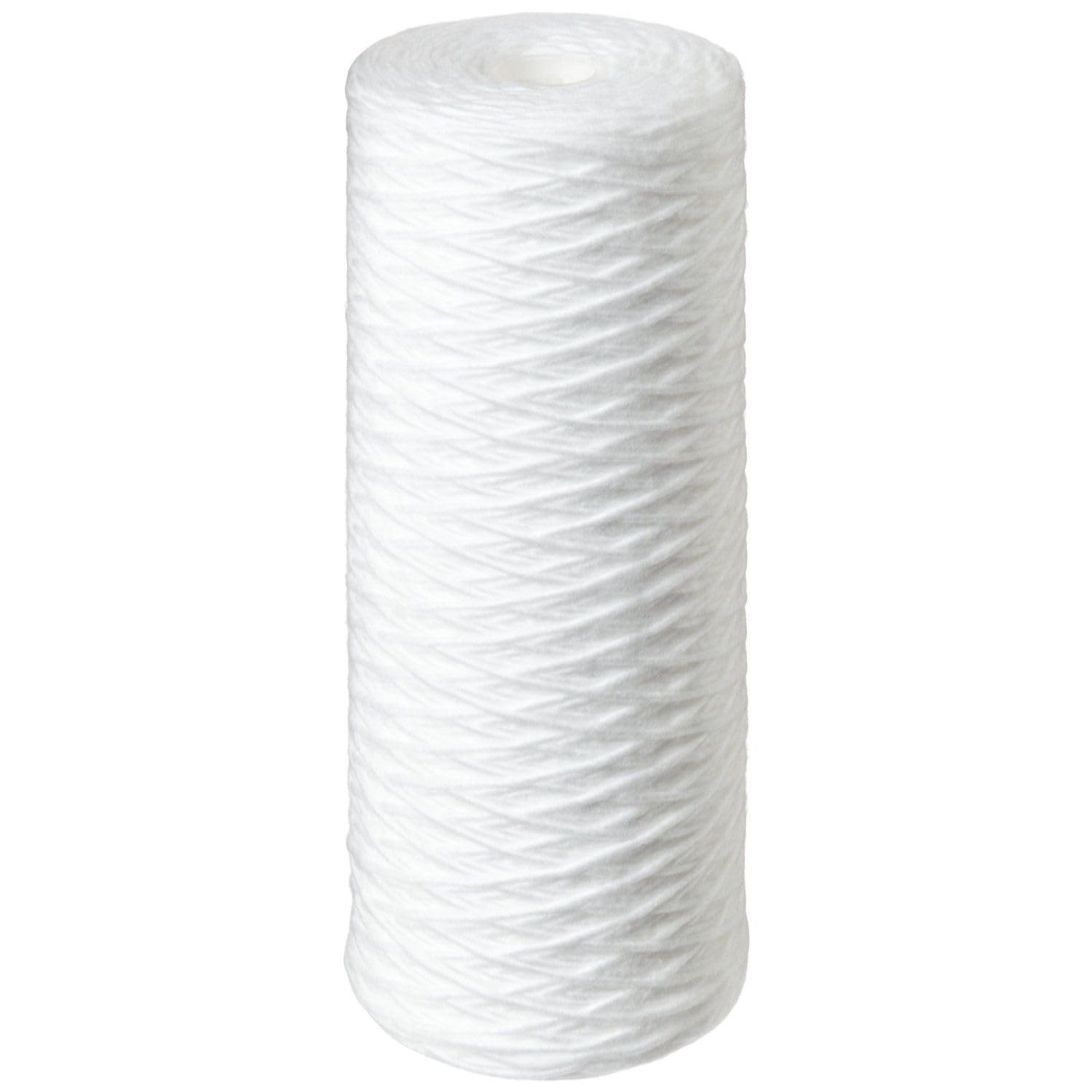Pentair Pentek WP.5BB97P Big Blue Sediment Water Filter, 10-Inch, Whole House Polypropylene String-Wound Filter Cartridge, 10" x 4.5", 0.5 Micron
