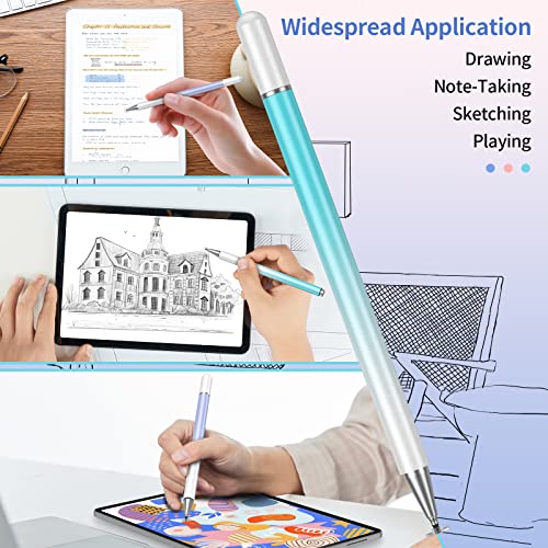 Stylus Pens for Touch Screens, Magnetic Disc Stylus Pen for iPad, High Precision Universal Stylus Pen Compatible with iPad/Apple/iPhone/Android/Tablet and All Touch Screens