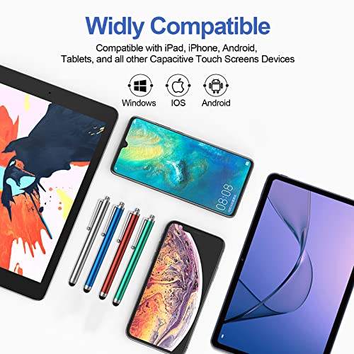 Stylus Pens for Touch Screens, Universal Stylus Pen 12 Pack High Precision Capacitive Stylus for iPad/iPhone/Android/Tablets/Chromebook/Kindle/Galaxy All Universal Touch Screen Devices
