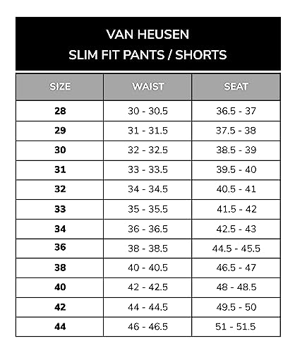 Van Heusen Men's Slim Fit Flex Super Soft Tech Pant, Black, 30W x 32L