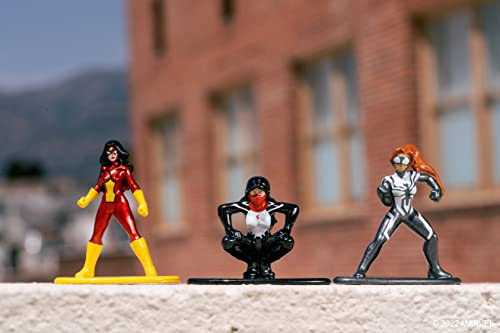 Jada Toys Marvel Spider-Man 18-Pack Series 8 Die-cast Figures, Toys for Kids and Adults