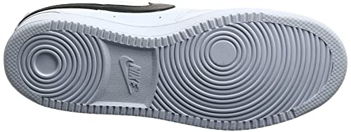 Nike Men's Court Vision Low Sneaker, White/Blackwhite, 10.5 Regular US