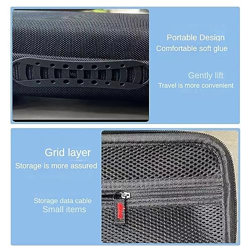 Voikoli Protective Eva Hard Shell Case Compatible with ASUS ROG Ally 7" 120Hz Gaming Handheld,Shockproof,Stylish and Durable (Black -a)
