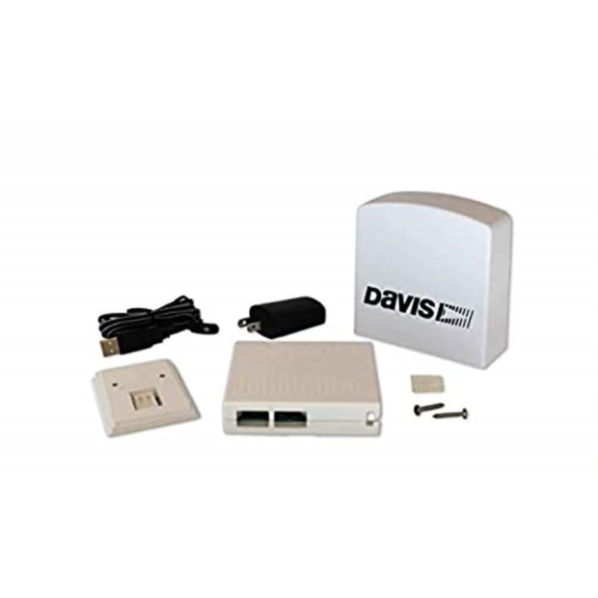 Davis Instruments AirLink Professional Air Quality Sensor for Indoor or Outdoor use. Provides Air Quality Index, Temperature, Humidity, Dew Point, Heat Index